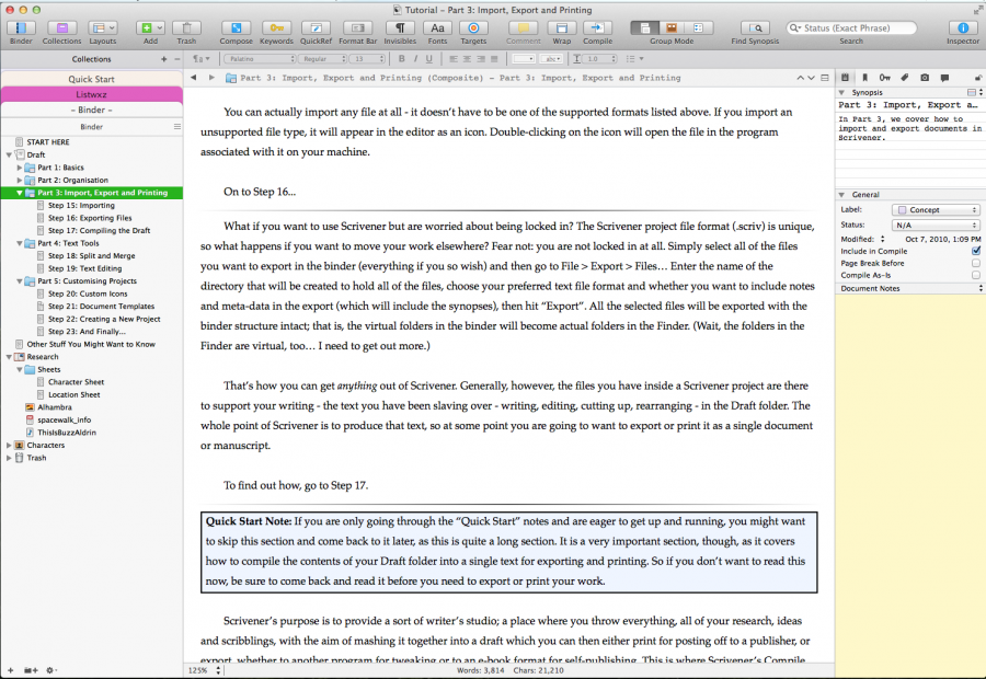 Scrivener: A Fabulous Writing Program – Author Blog by Traci L. Slatton